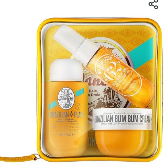 Sol de Janeiro | Skincare | Nwt Sol De Janeira Bum Bum Jet Set Pack ...